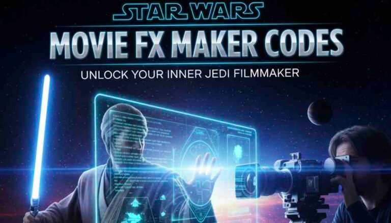 Star Wars Movie FX Maker Codes: Unlock Your Inner